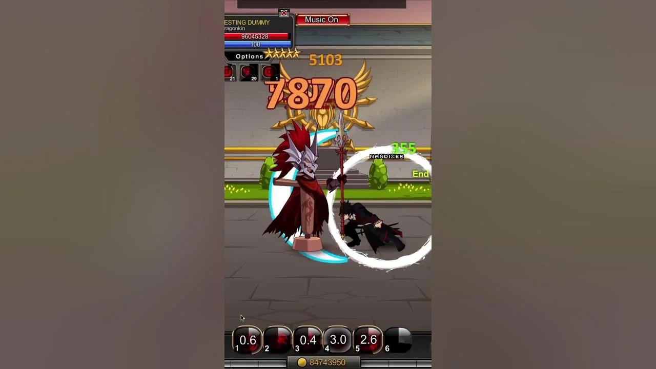 AQW Arcana Invoker Class Buffs