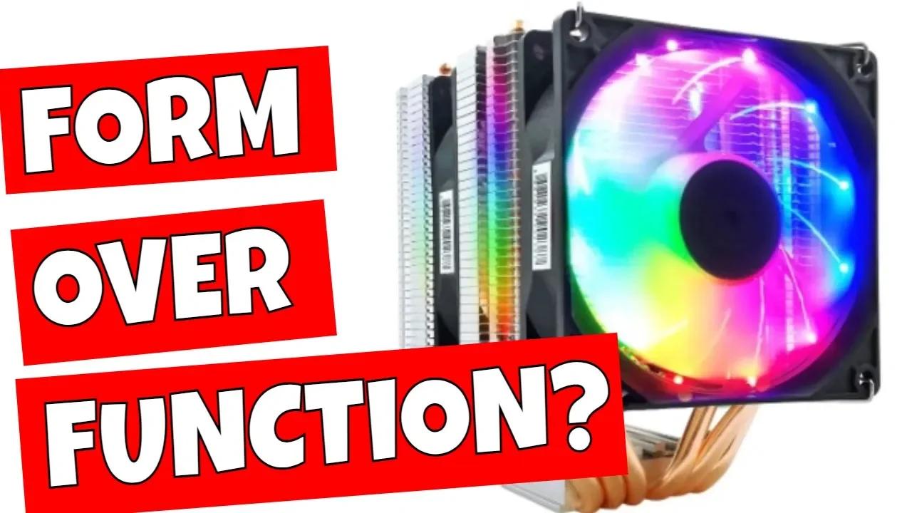 Snowman 92mm dual tower CPU Cooler Form Over Function