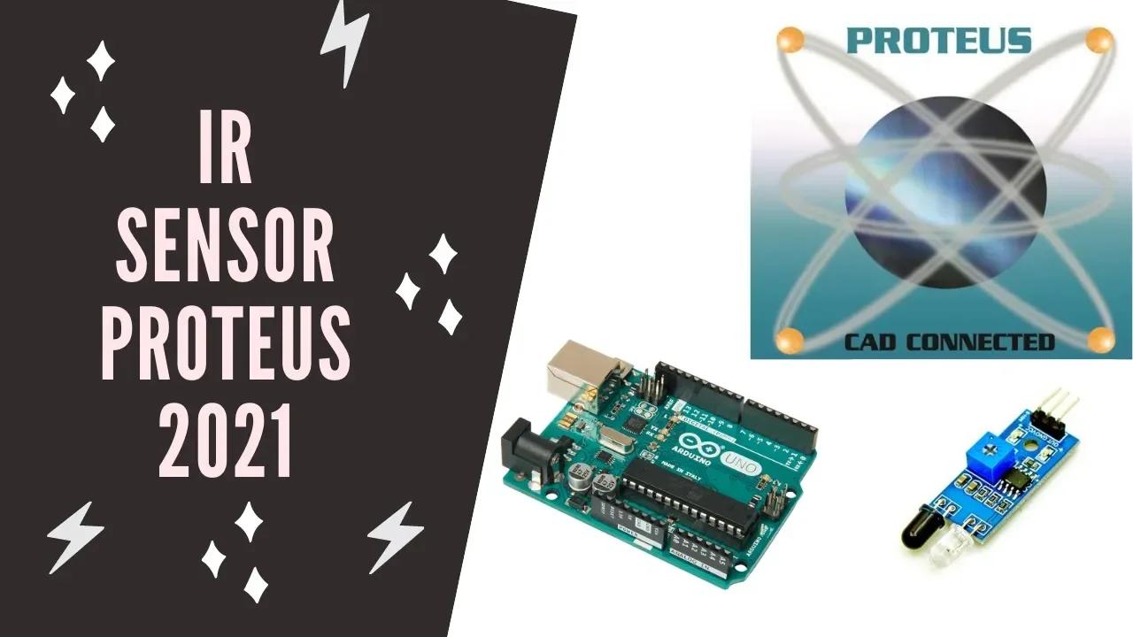 How to Add IR Sensor in Proteus