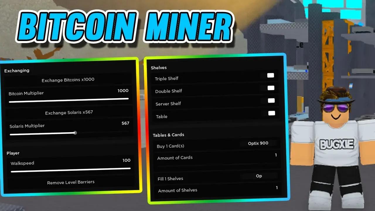 ROBLOX Bitcoin Miner Hack/Script | inf money script WORKING