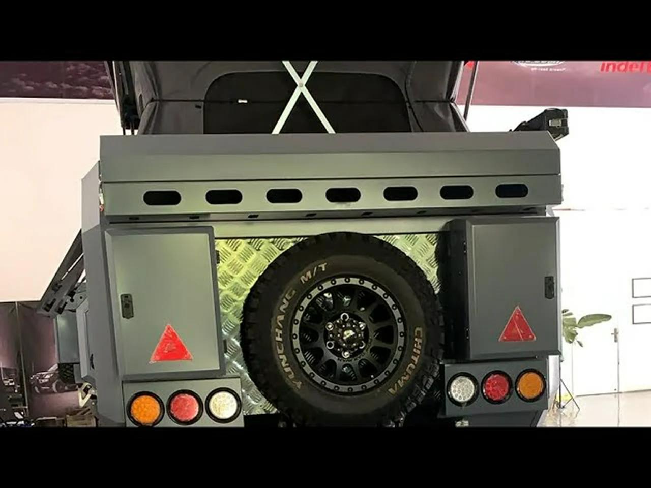 Njstar Explorer Trailer Walkthrough Compact Camper sleeper 4