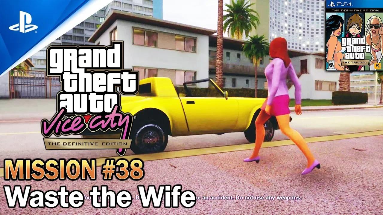 GTA Vice City - The Definitive Edition - Mission #38 - Waste the Wife