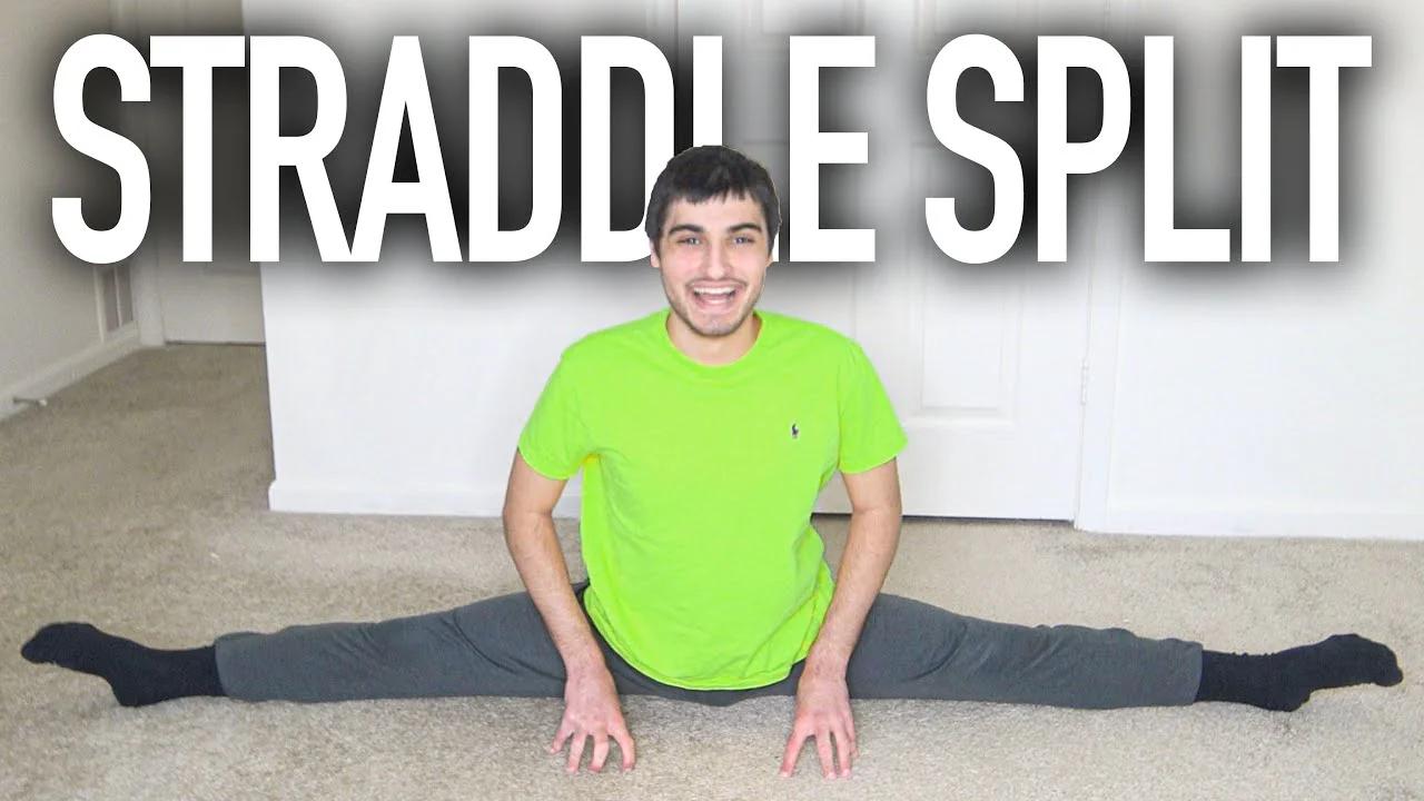 Straddle Split Flexibility - Stretching Routine (follow along)