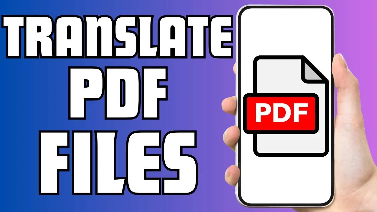How To Translate Pdf Files To Different Languages Translate Pdf