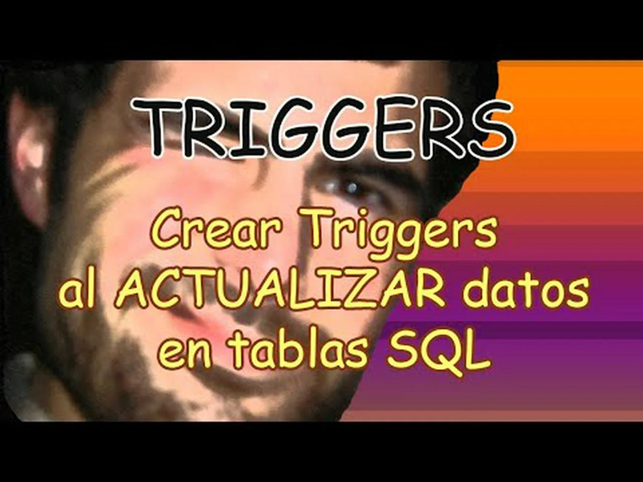 SQL Crear Trigger al actualizar datos en tablas