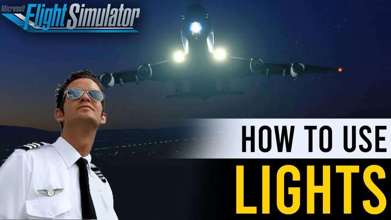 Real Pilot Explains Aircraft Lights in Microsoft Flight Simulator ...