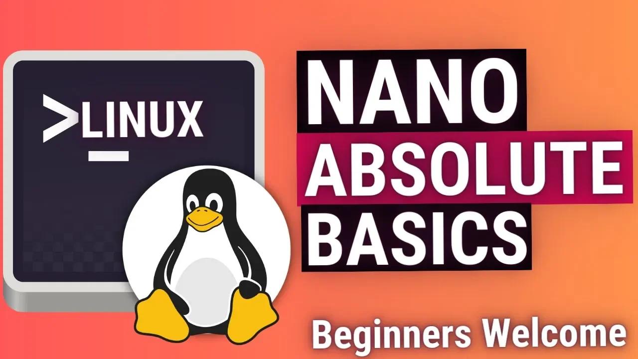 Nano Text Editor On Linux Basics How To Use Nano Tutorial Beginners 8901