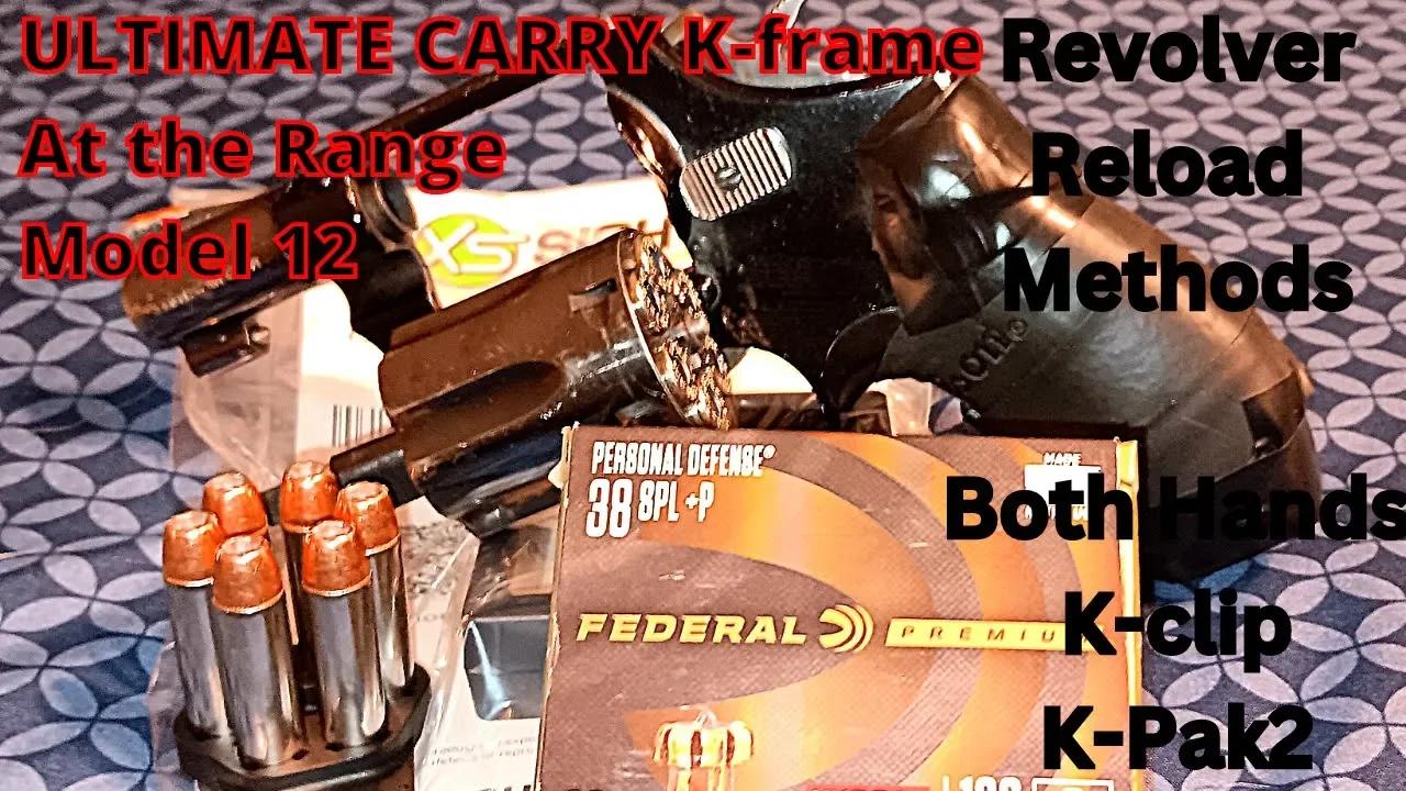 RANGE: Ultimate Carry K-frame S&W Model 12 Zeta6 K-pak2 Revolver Reload ...