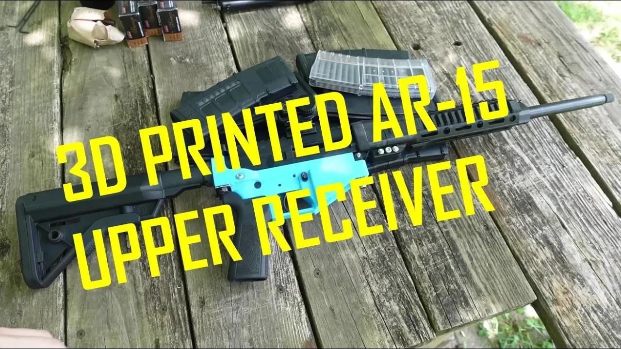 3D Printed AR15 Upper Receiver Test - Biden's Bane Meltdown!