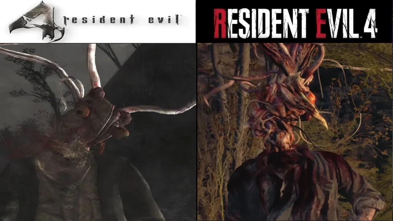 Resident Evil 4 Original VS. Remake Comparison - Plaga A