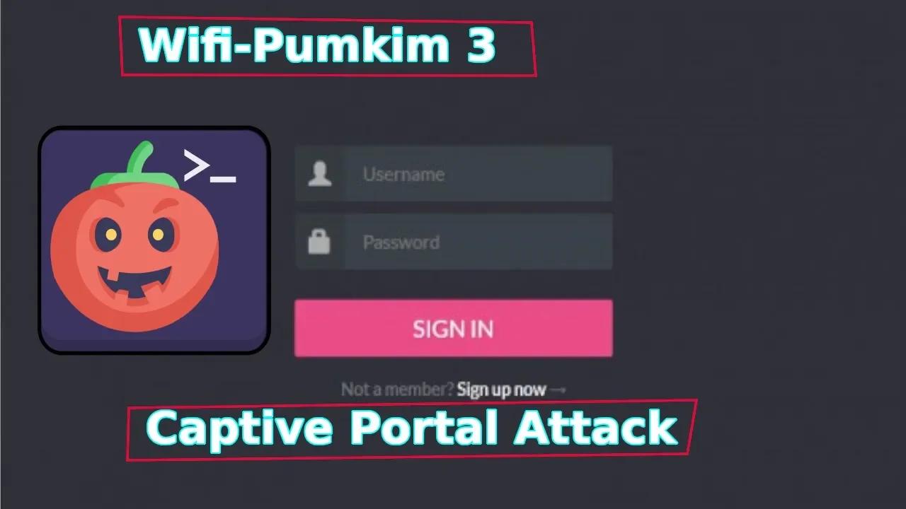 Wifi-pumpkin 3 - Captive Portal Attack [Demo]
