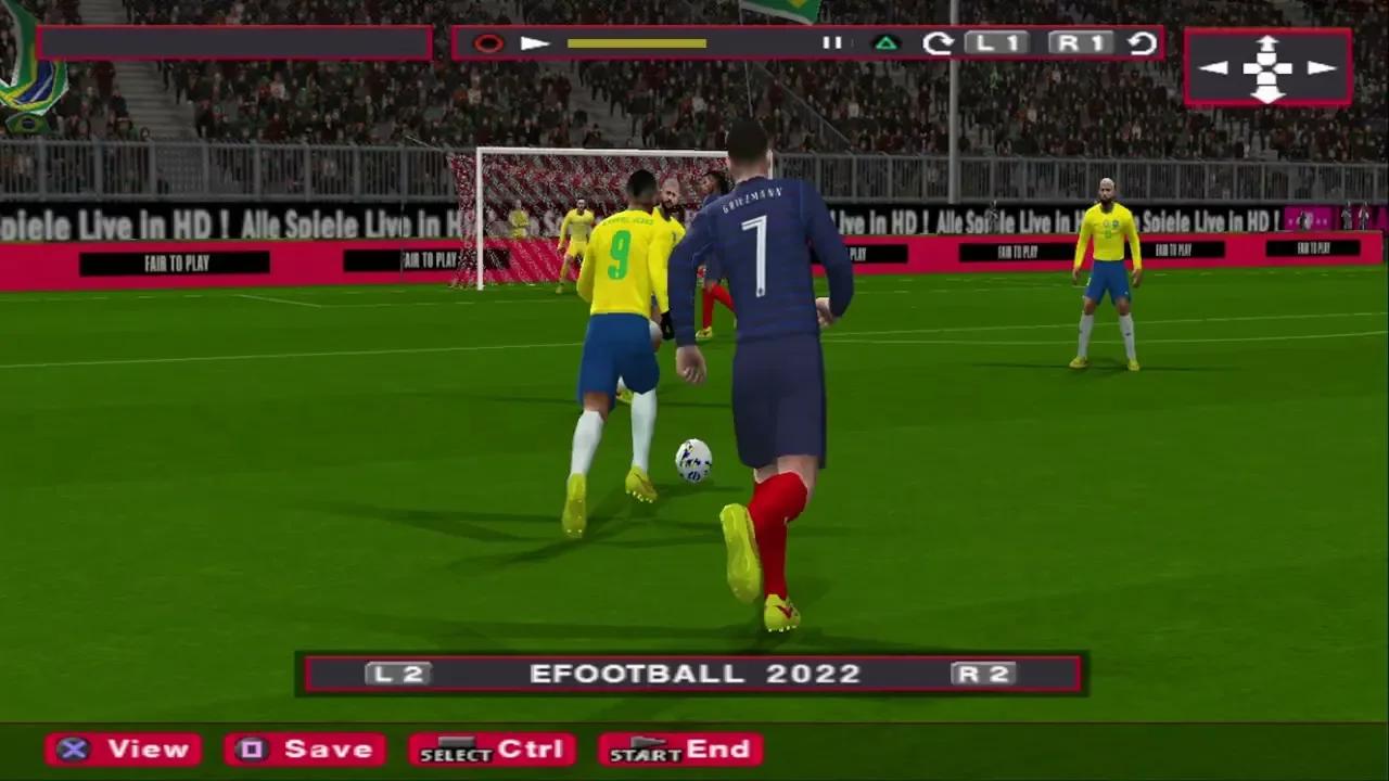 PES 2022 PS2 EFOOTBALL 100% ATUALIZADO NARRAÇÃO GUSTAVO VILLANI
