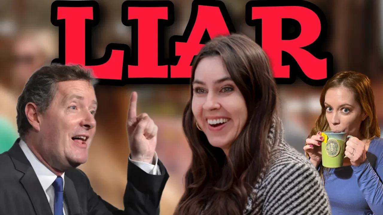 Piers Morgan CALLS OUT Disgraced but “Joyful” Taylor Lorenz TO HER FACE ...