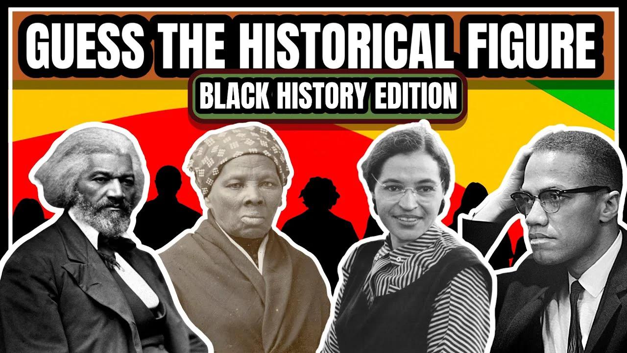 Can You GUESS These 50 ICONIC Historical Figures? | Black History ...