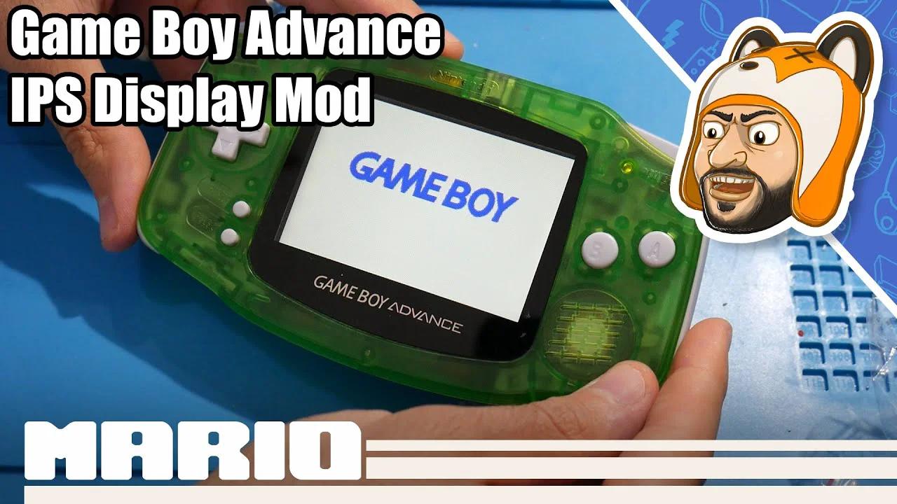 Modding a Game Boy Advance for the First Time! - IPS Display Mod & Full ...
