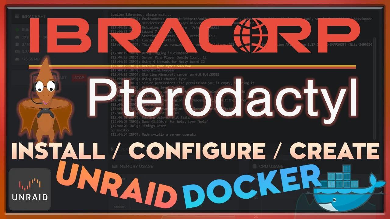 Pterodactyl Panel Install & Configure on Unraid using DOCKER (2021)