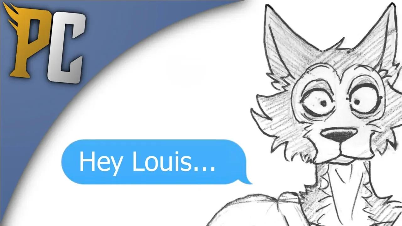 How Legosi texts Louis - (Animated Beastars Comic Dub) | PROJECT CHERRYTON