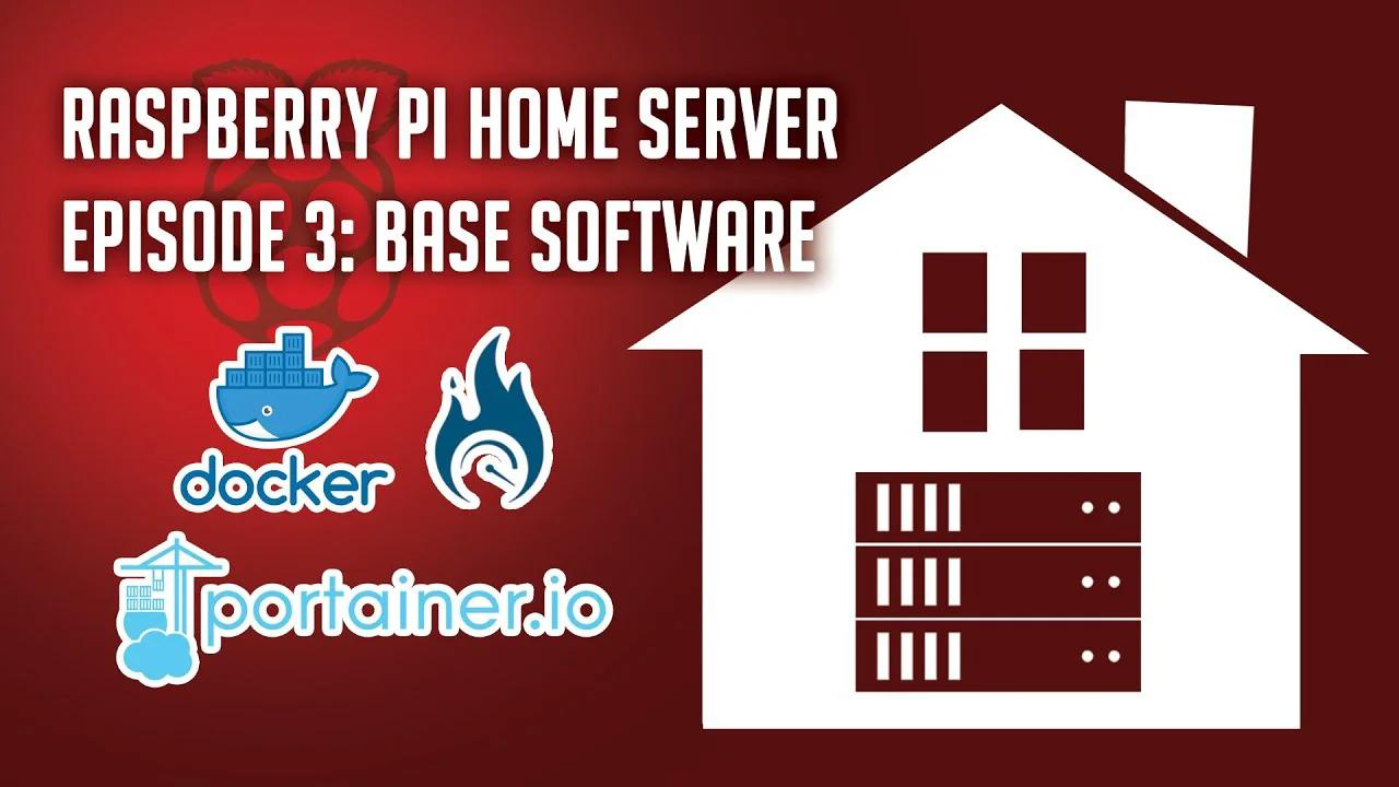 Raspberry Pi Home Server Episode 3: Base Software - OpenMediaVault - Docker - Portainer - Overclock
