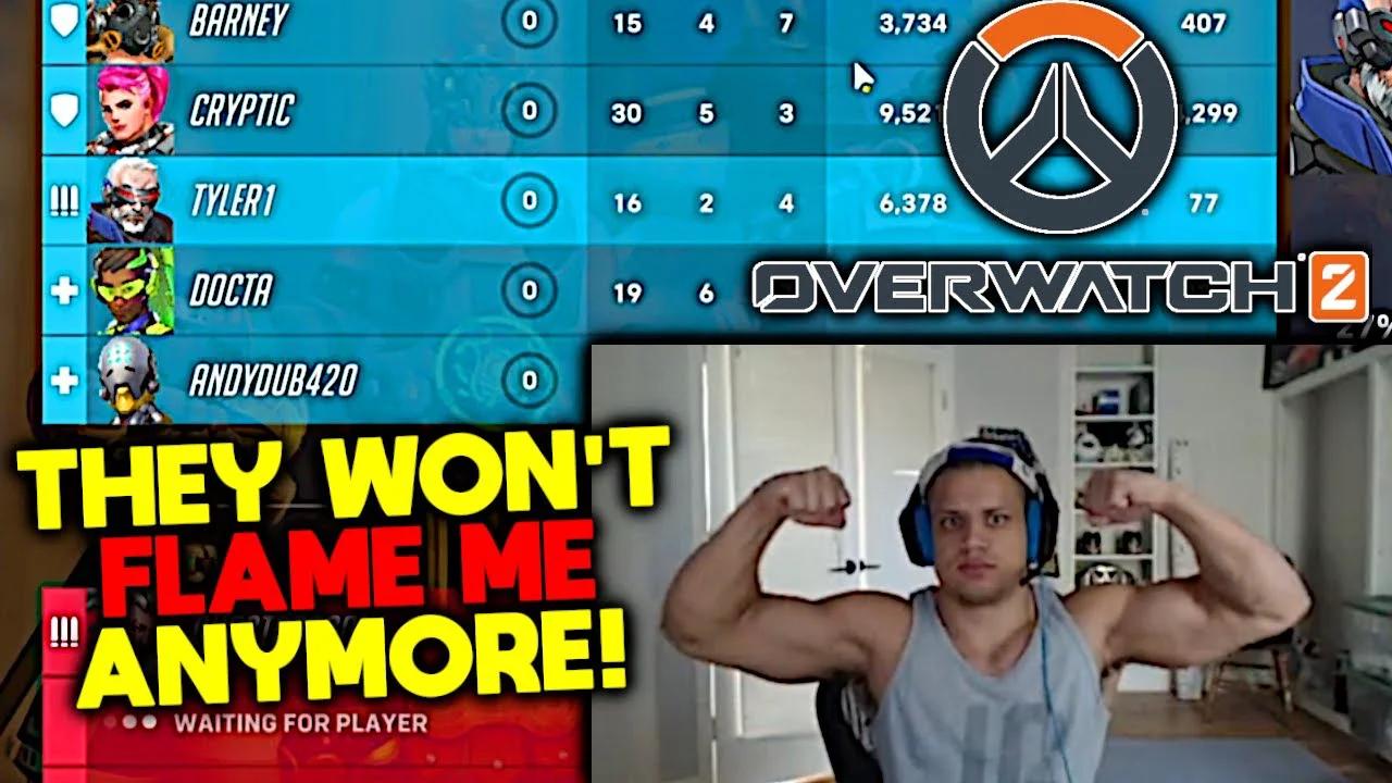 Tyler1 PEAK PERFORMANCE in Overwatch 2 - Variety Stream