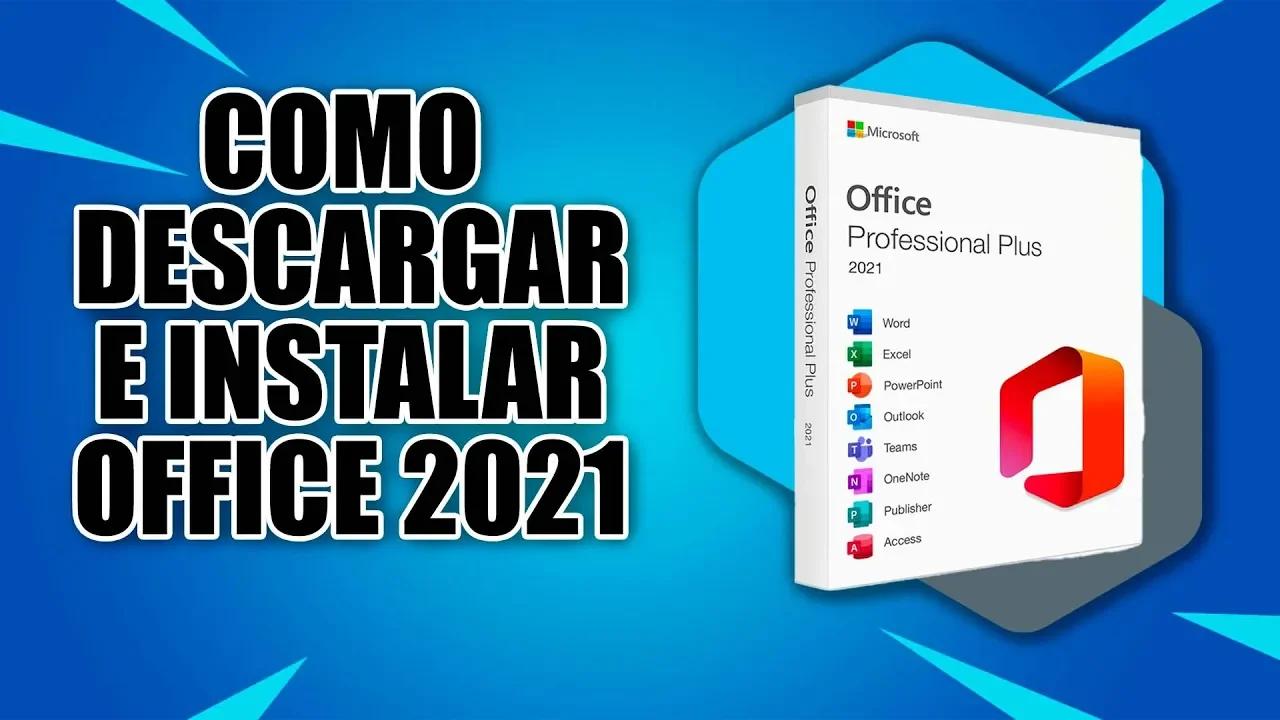 COMO DESCARGAR E INSTALAR OFFICE 2021 GRATIS COMPLETO DE MANERA LEGAL EN WINDOWS 10 Y 11