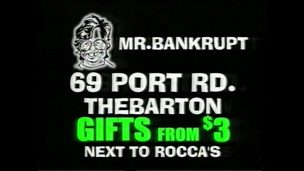 TVC - Mr Bankrupt: Xmas 1999