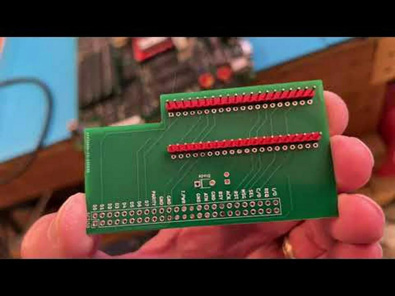 MAC PLUS MOD INSTALLING A INTERNAL BLUE SCSI