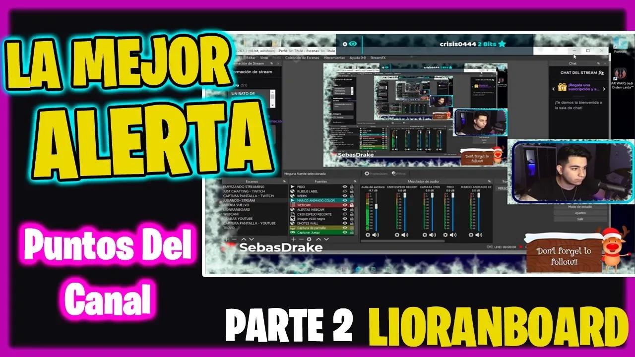 LA MEJOR ALERTA PARA STREAM | ALERTAS CON PUNTOS DEL CANAL TWITCH ...