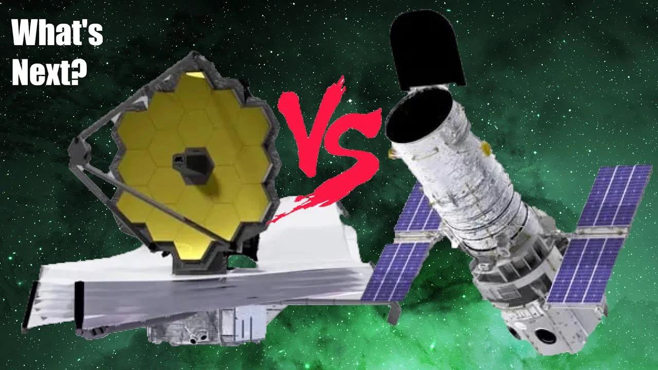 HST vs. JWST Hubble versus James Webb Space Telescope