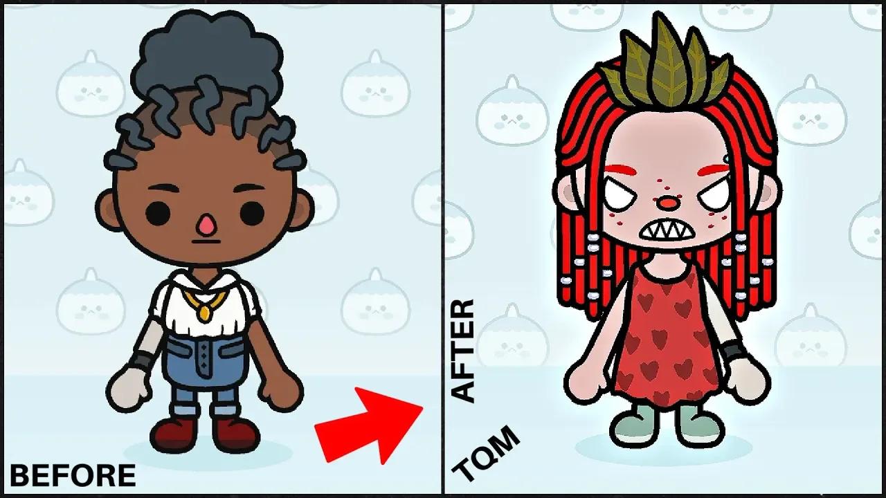 Become a PRO at Toca Boca Life World Original F Character Creation ...
