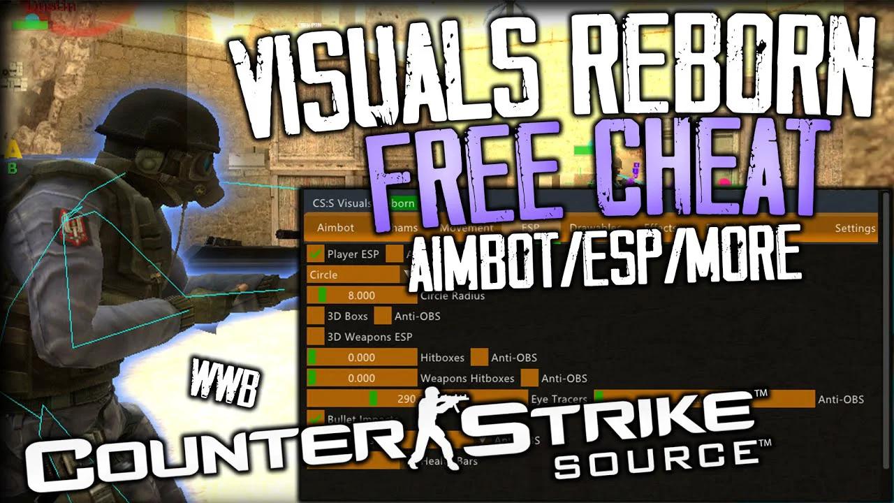 Visuals Reborn - FREE CHEAT FOR Counter-Strike Source - AIMBOT/ESP/MORE ...