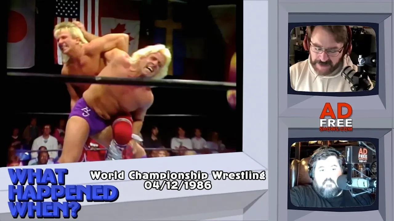 Tony Schiavone calls Ricky Morton vs Ric Flair