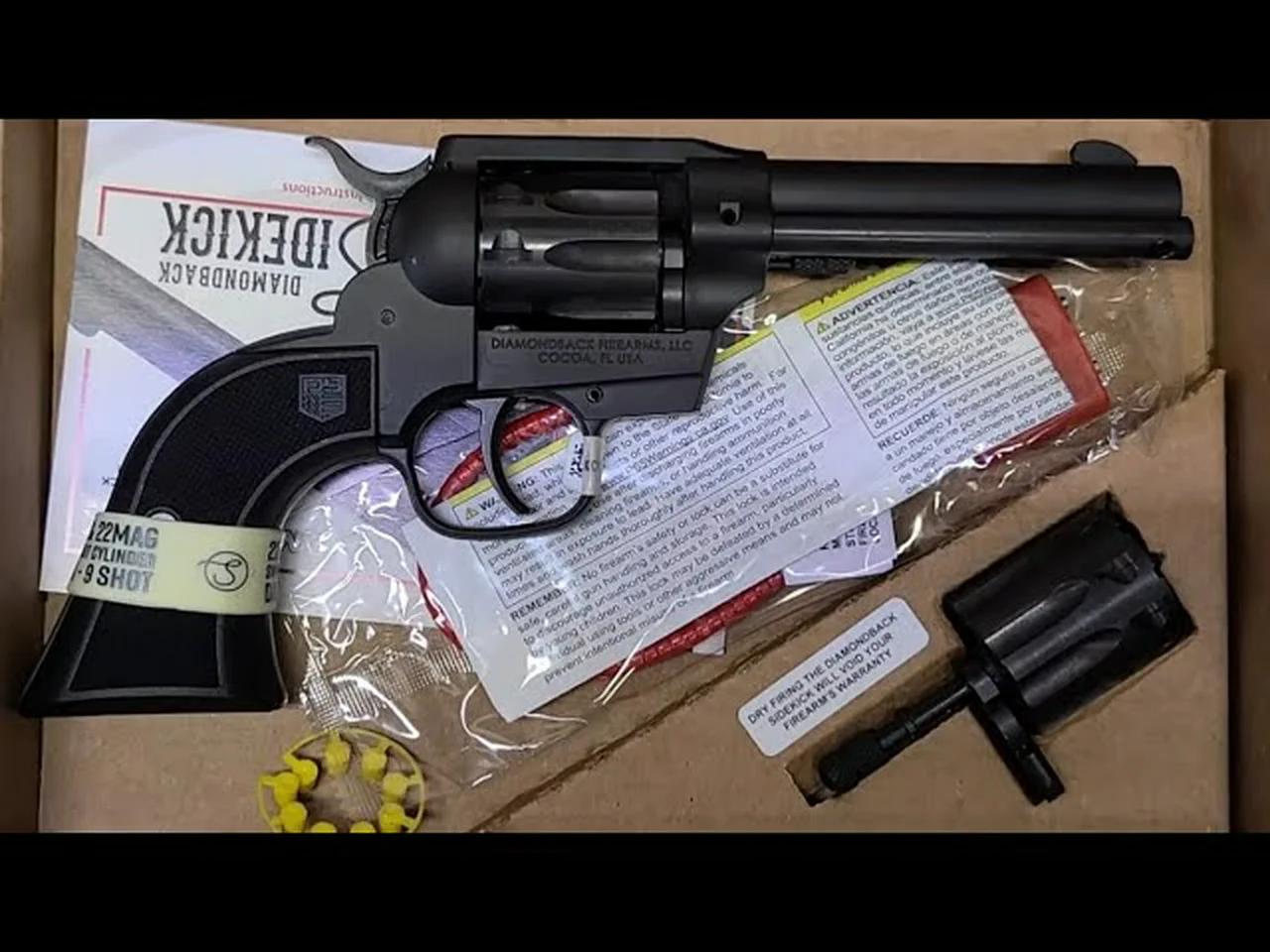 My favorite cowboy 22 long rifle revolver. 22lr and 22 win mag cylinder ...