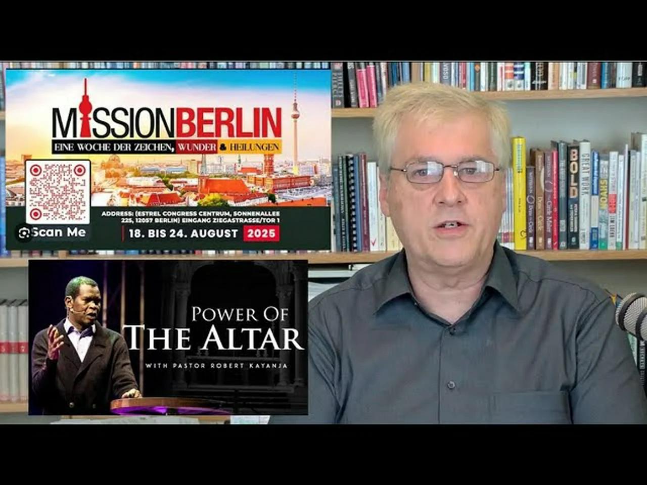 Mission Berlin 2025 Hintergründe 🔥 Wer ist Pastor Robert Kanyanja?