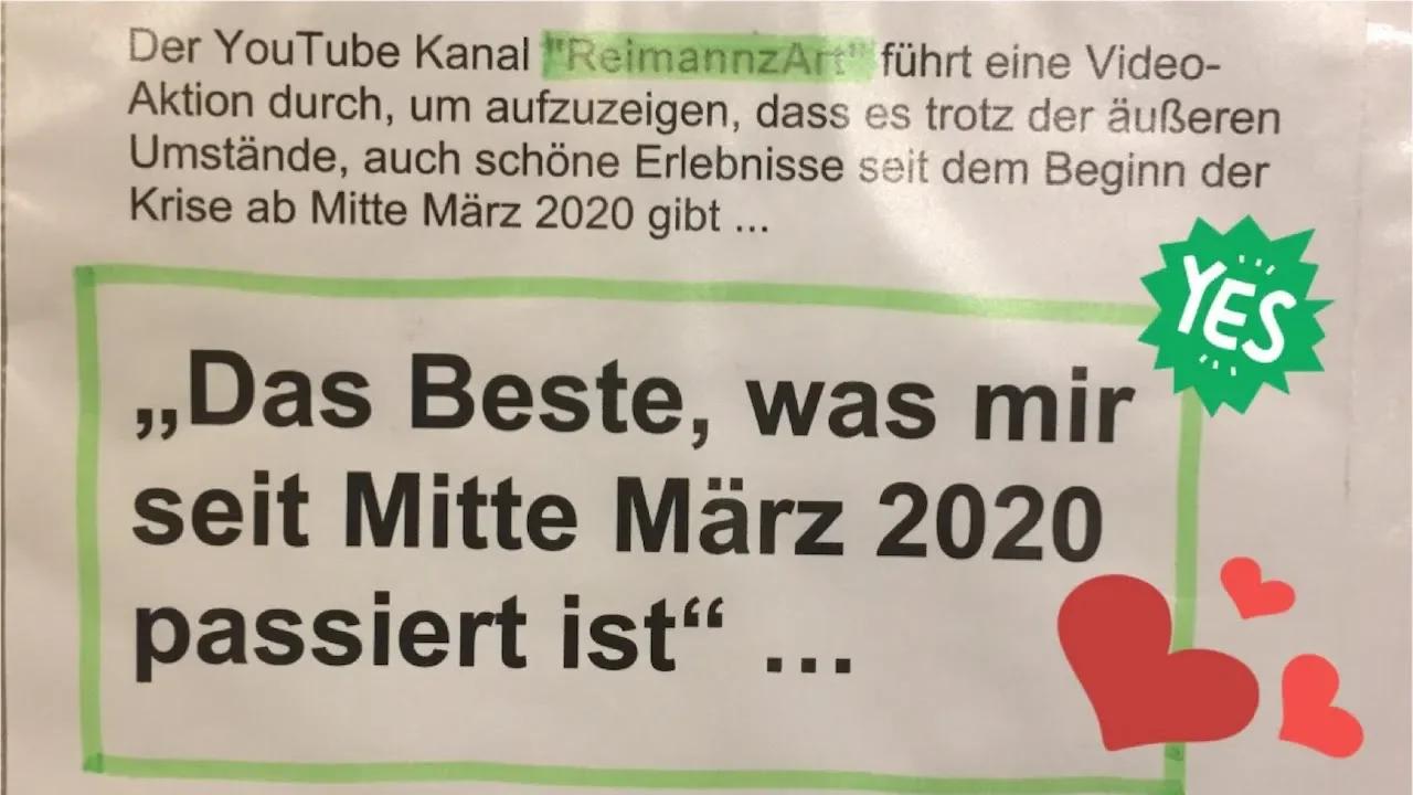 ‼️ Video-Aktion 15.06.2020 ‼️ "Das Beste, was mir seit Mitte März 2020 ...