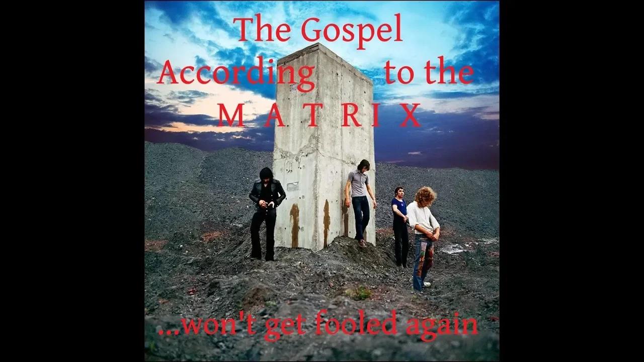The Gospel According to the MATRIX #thematrix #philosophy #spirituality