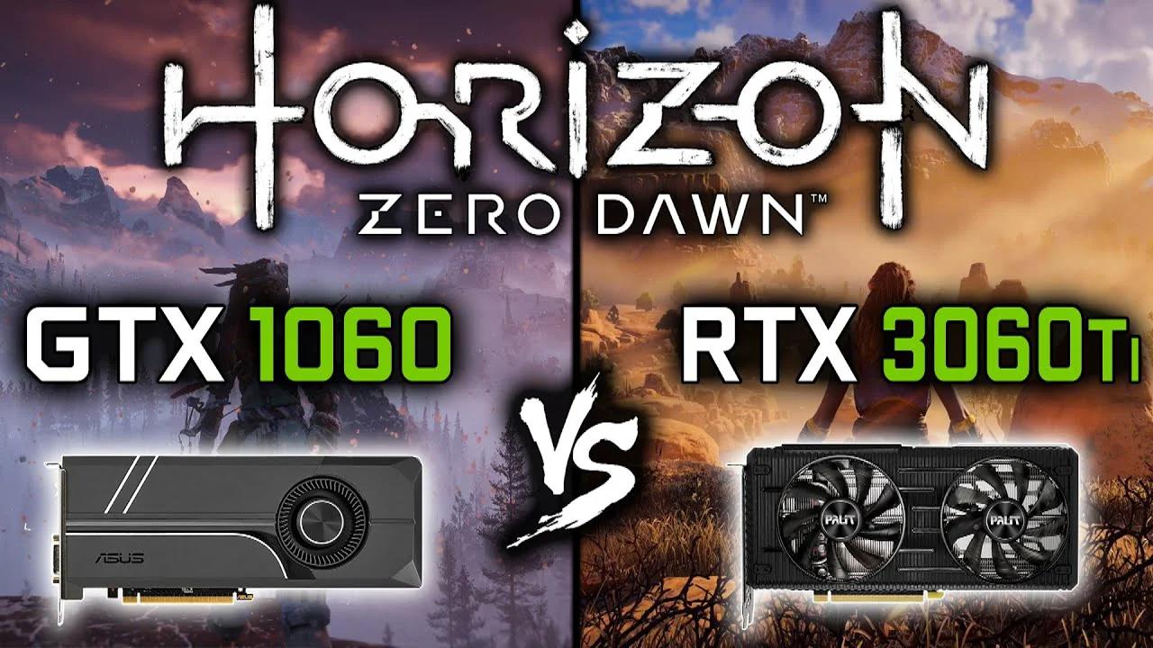 GTX 1060 vs RTX 3060 Ti in Horizon Zero Dawn | HZD - GTX 1066 vs RTX 3060