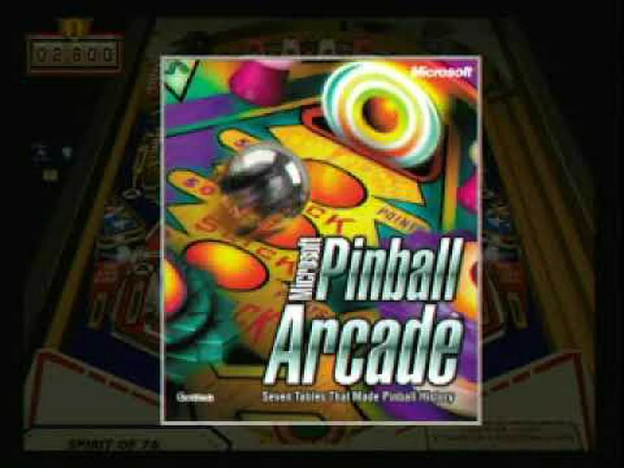 Ad in Windows 98 SE CD - Microsoft Pinball Arcade (Game)