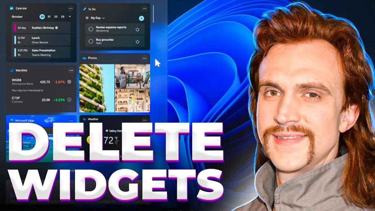 How to Delete Widgets on Windows 11
