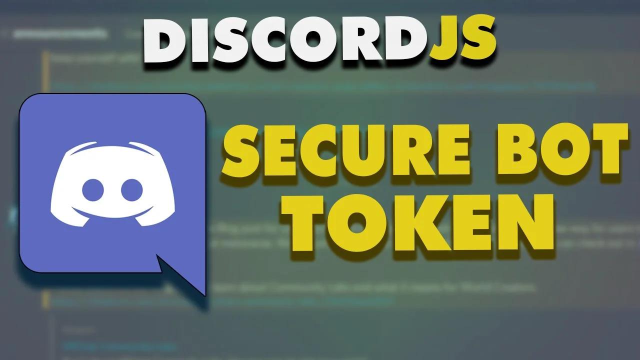 Code Your Own Discord Bot - Secure Your Bot Token | Environment Variables (2021)