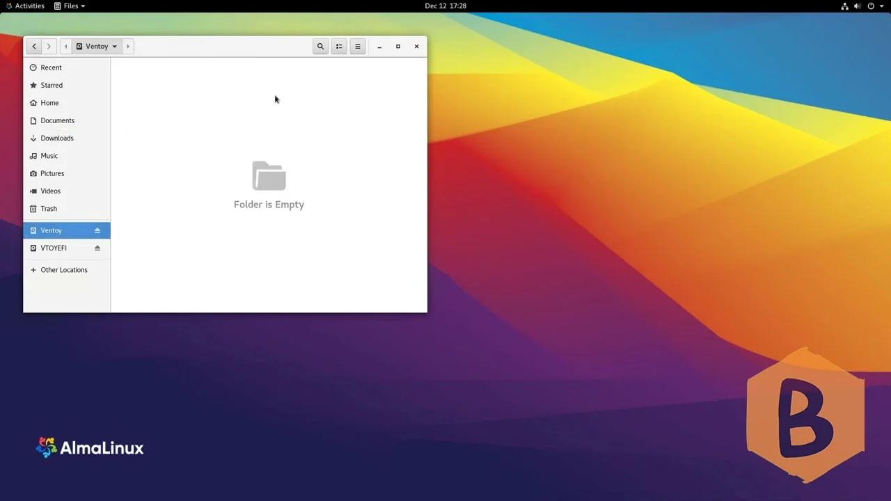 How To Create A Windows 1011 Bootable Usb Stick In Almalinux 9177