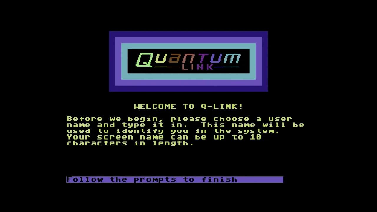MiSTer (FPGA) Commodore 64: QuantumLink BBS [Setup]