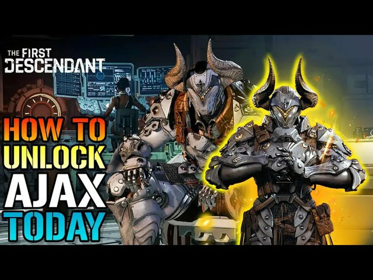 The First Descendant: How To Unlock "Ajax" For FREE Today! EASY (Farm ...