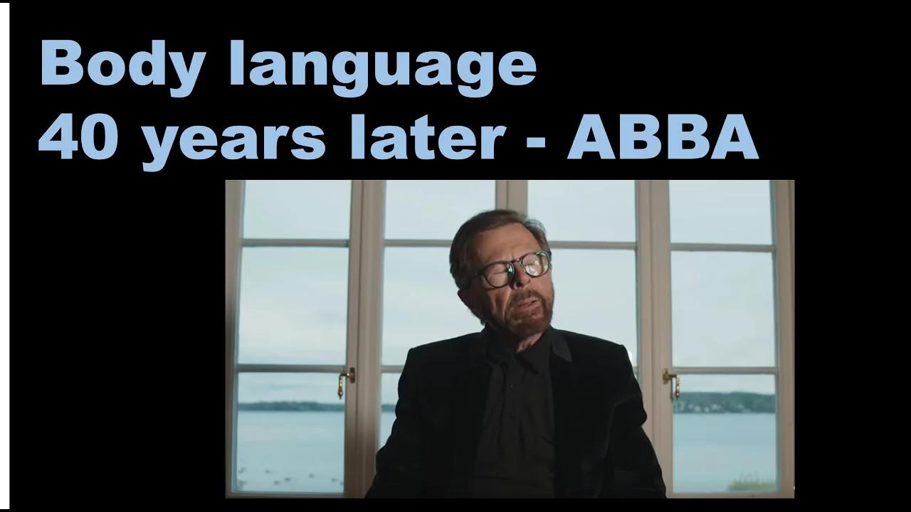 Body language: ABBA comeback