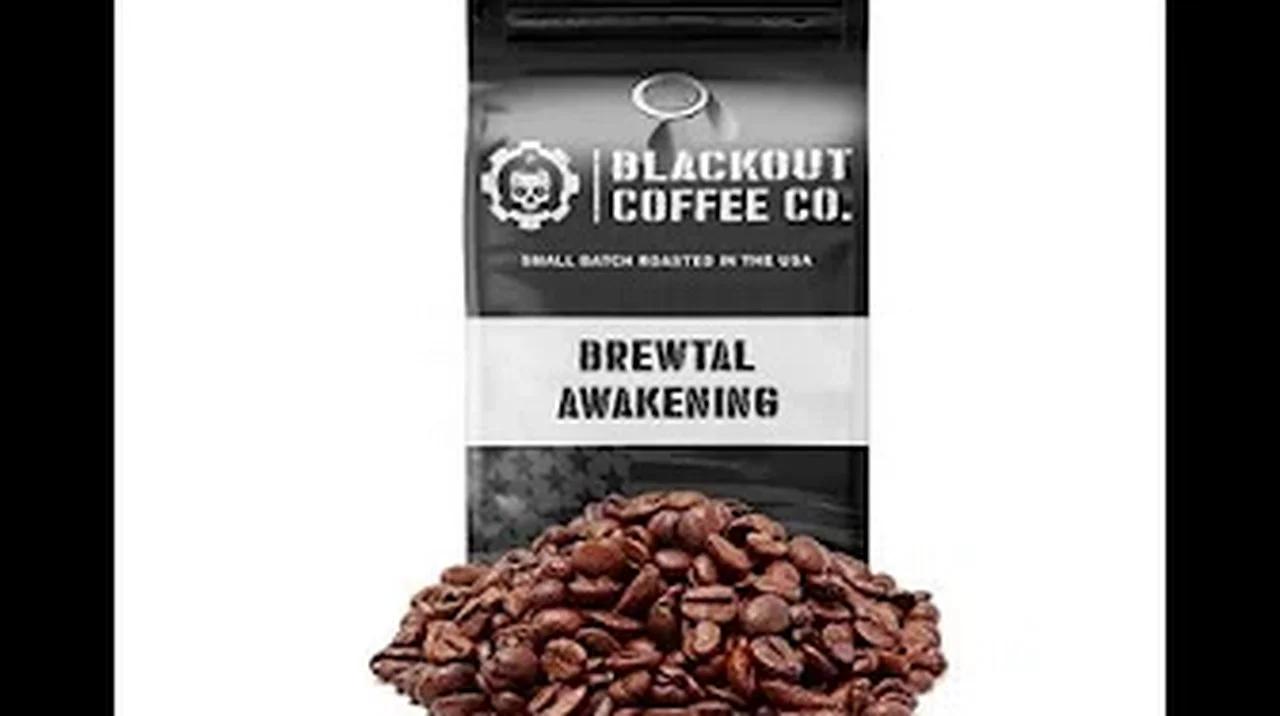 Blackout Coffee Company Brewtal Awakening Coffee! Part 1 How Brewtal is it?