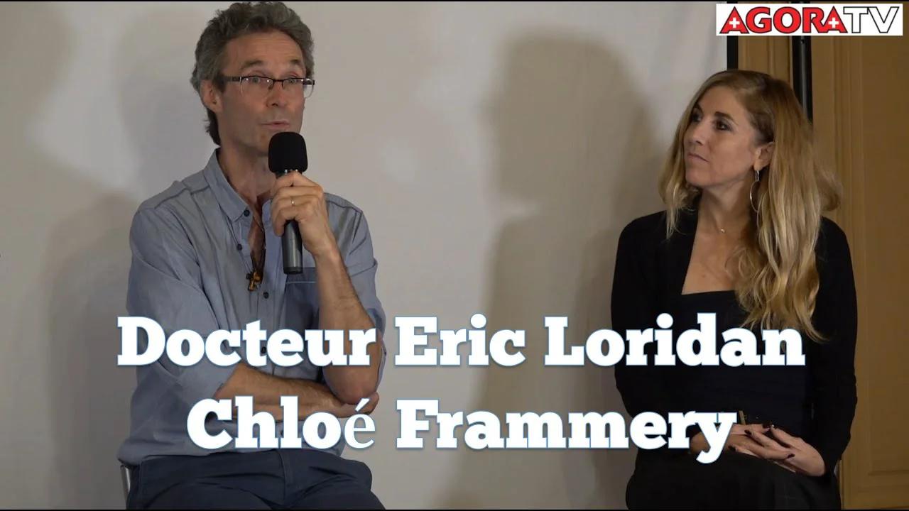 Chloé Frammery et le Docteur Eric Loridan