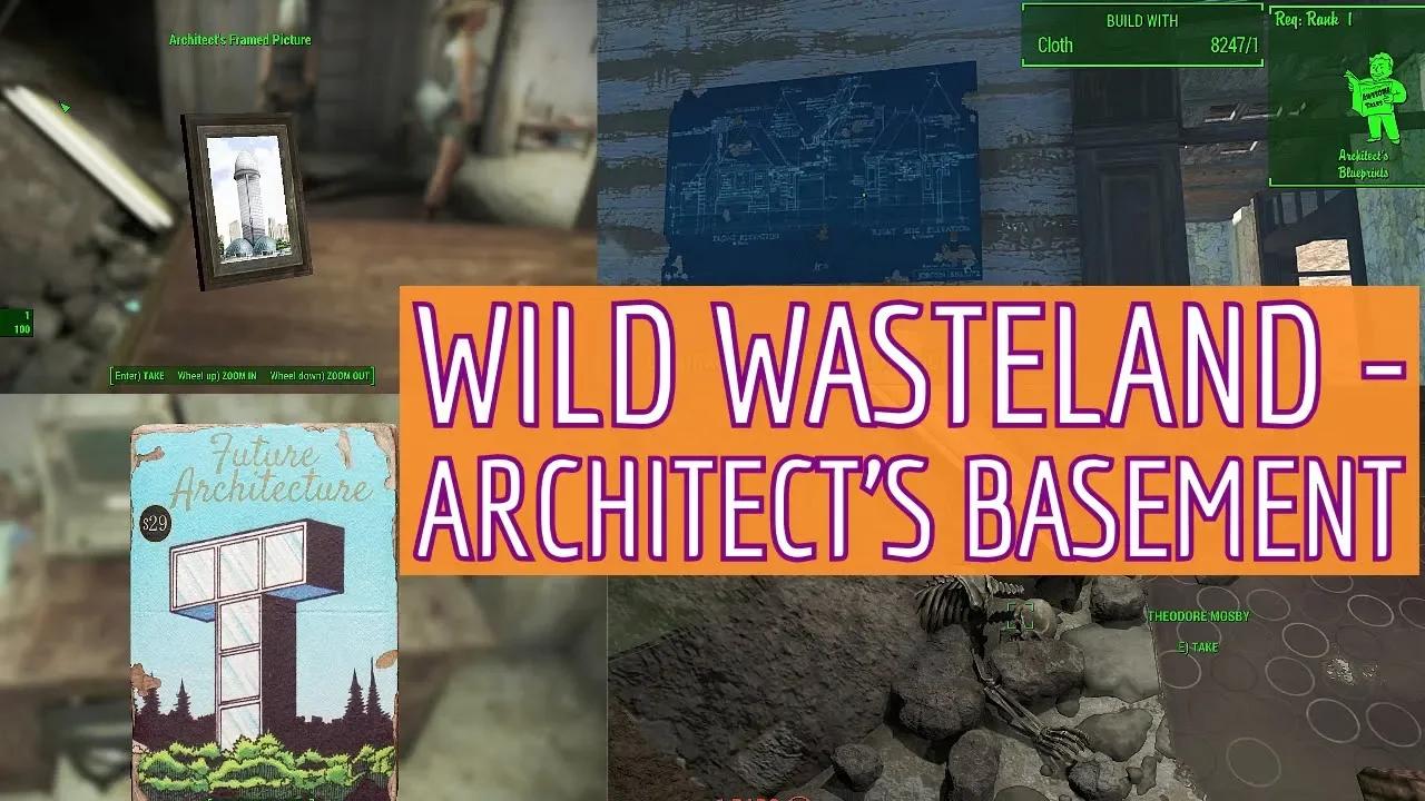 Wild Wasteland - Architect's Basement (Fallout 4 Mods)