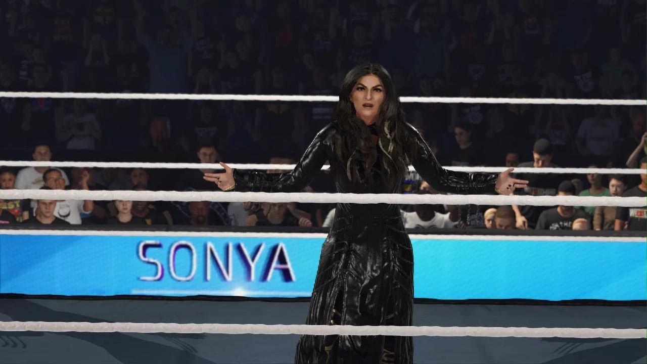 WWE 2K24 - Sonya Deville VS Nikki Cross