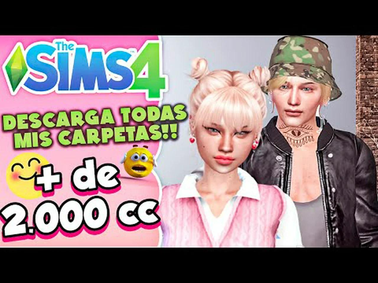 CC PACK FOLDER Descargas LOS SIMS 4 TODO mi CC