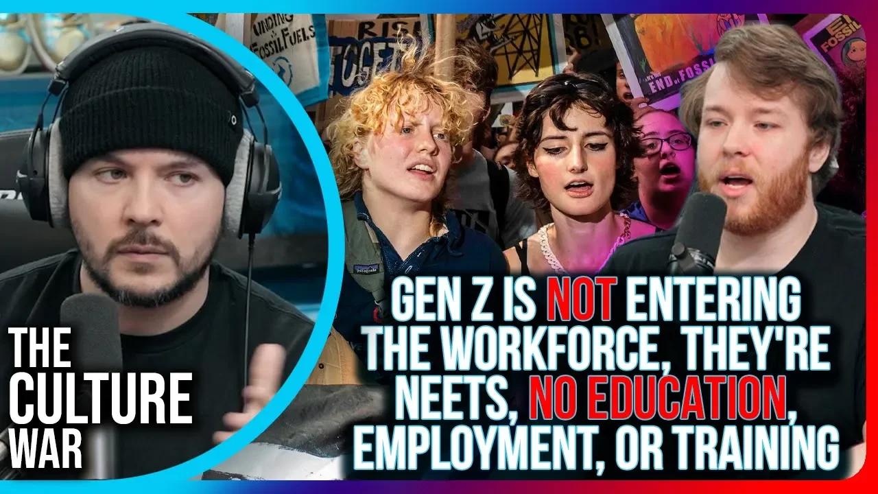 Gen Z Is NOT Entering The Workforce, They're NEETs, No Education ...