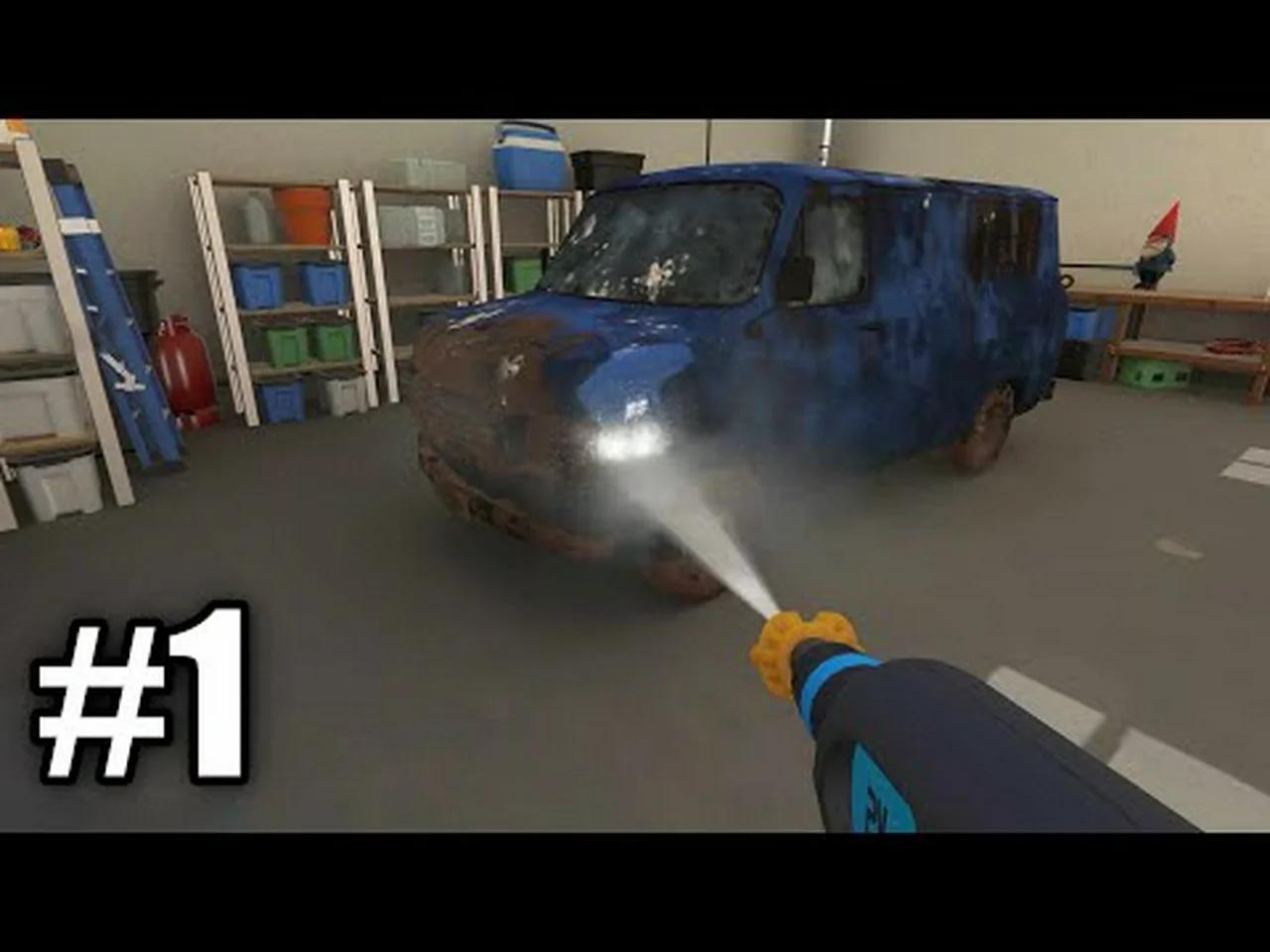 Clean the Van - PowerWash Simulator #1 - Walkthrough [4K]